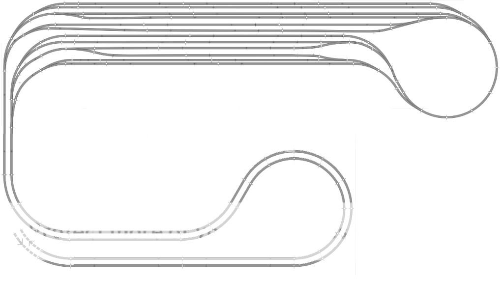 Driehuizen - Baanplan H0